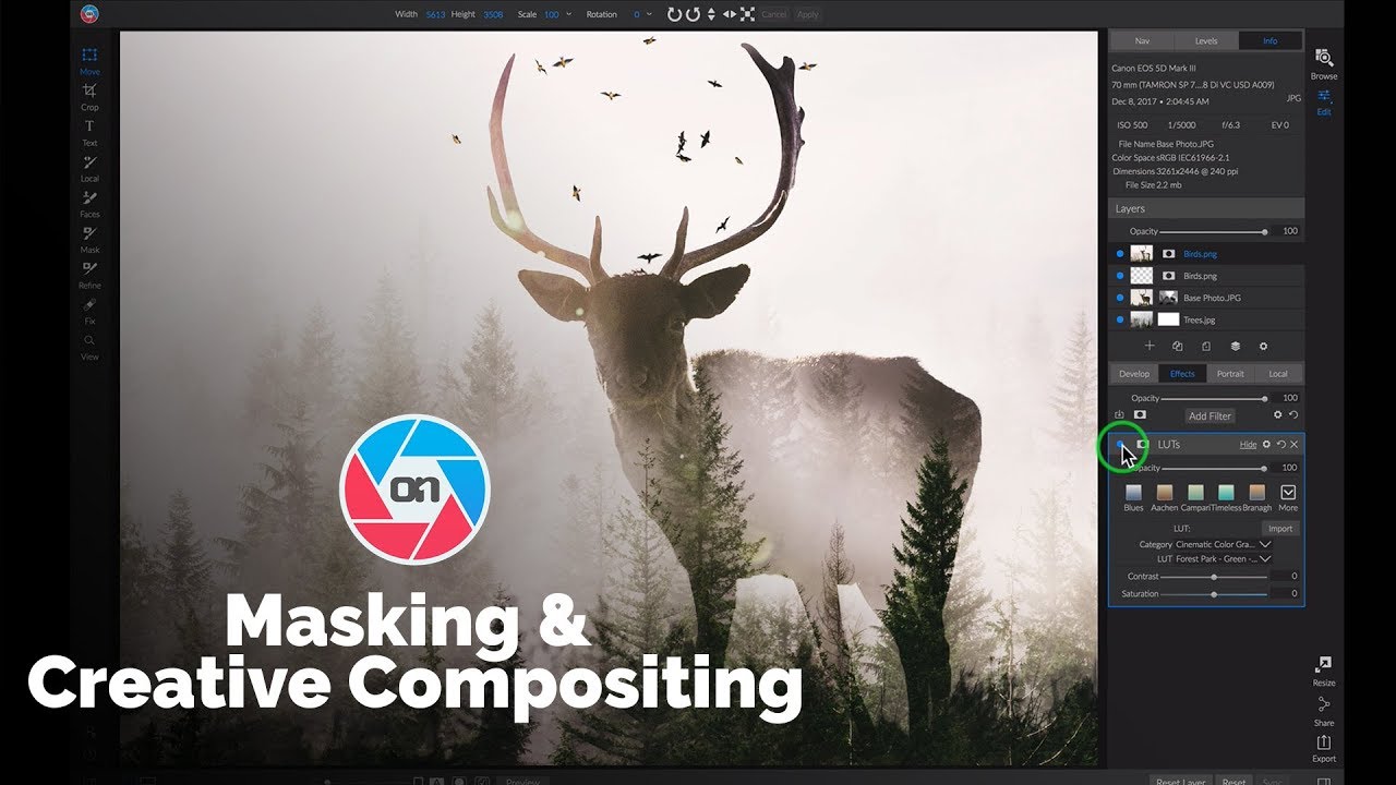Masking & Creative Compositing - ON1 - ON1