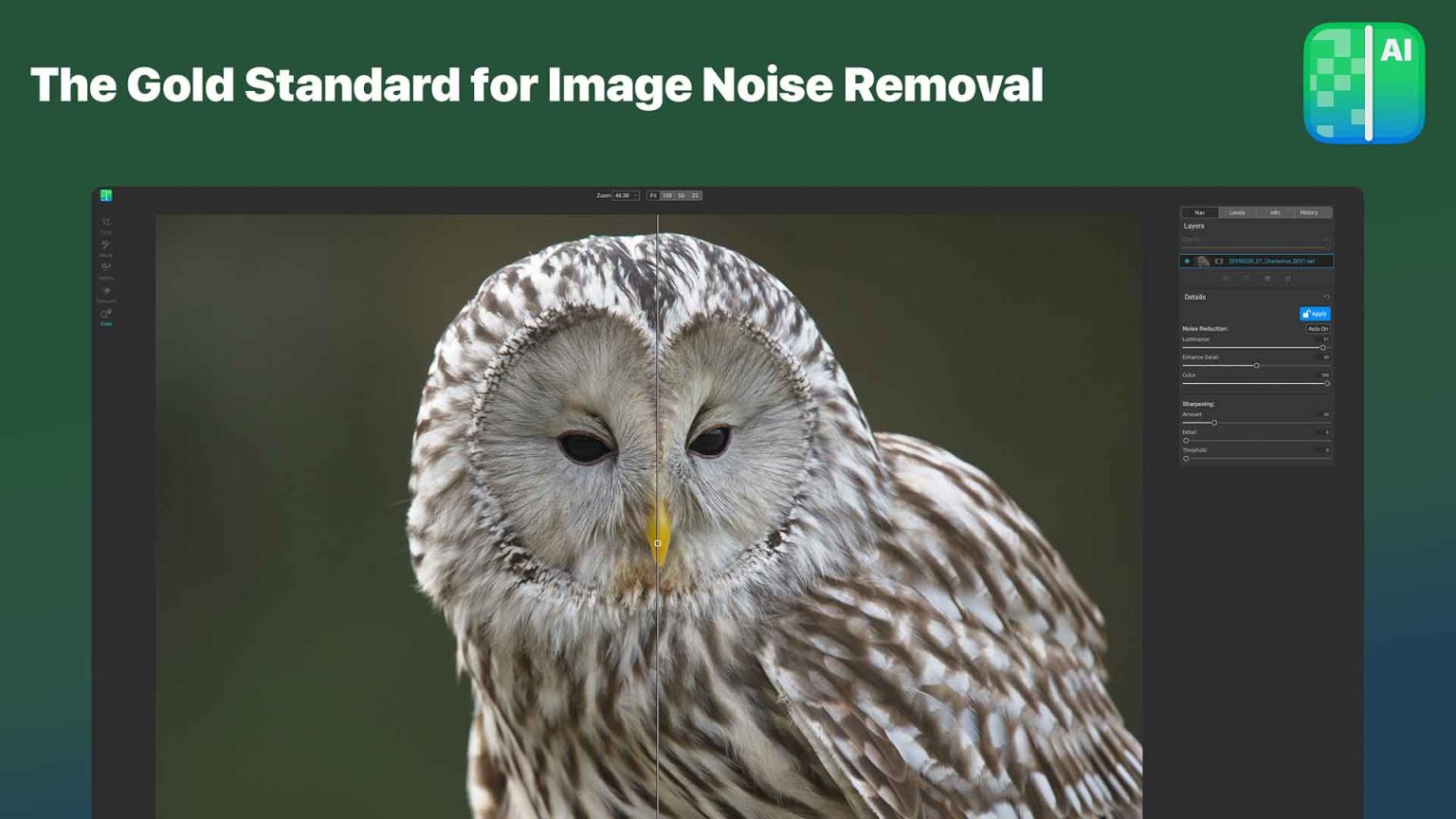 ON1 NoNoise AI 2022 Now in the Apple App Store - ON1