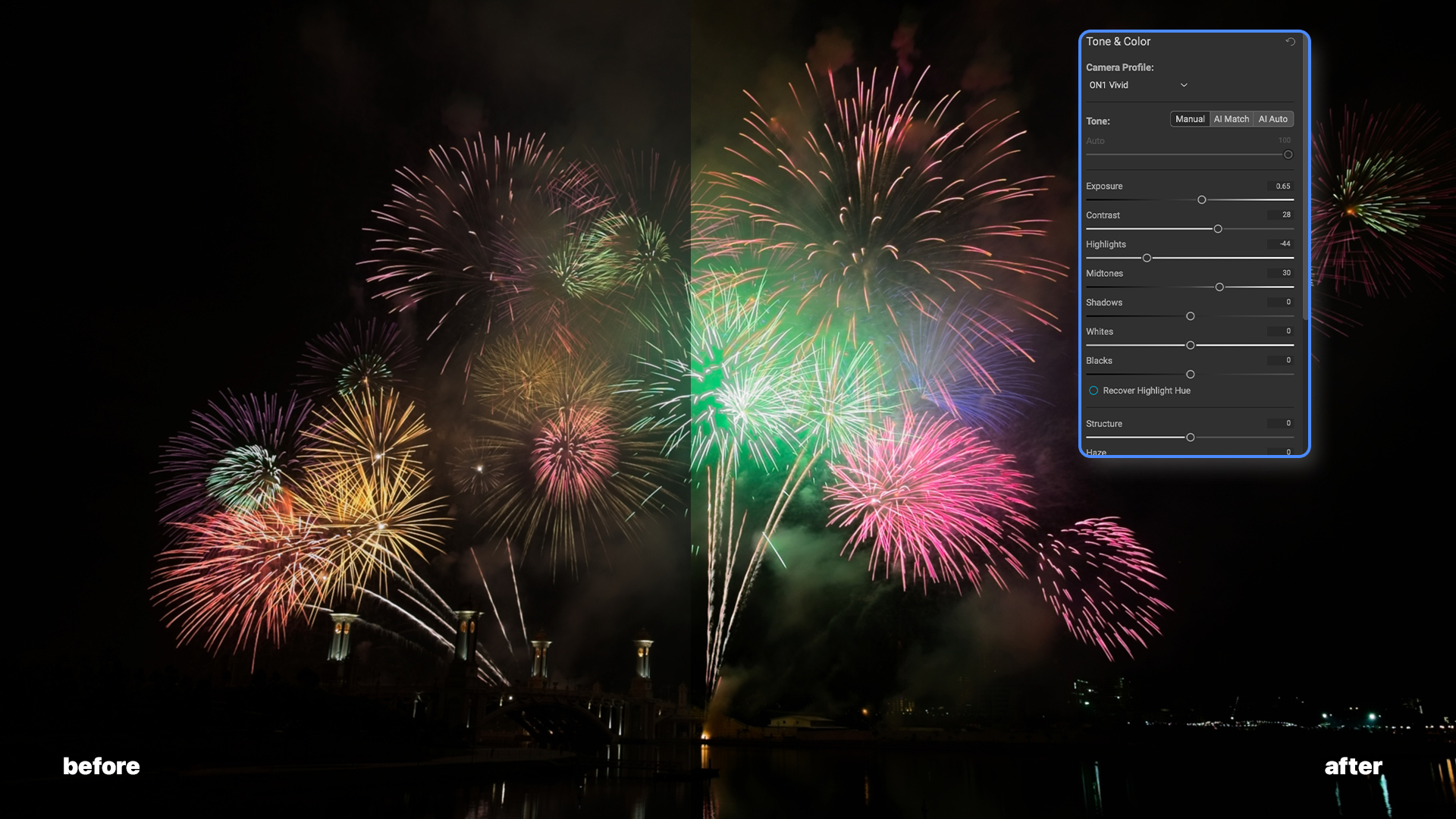 Elevate Your Firework Photos: Fun Editing Tips with ON1 Photo RAW! - ON1