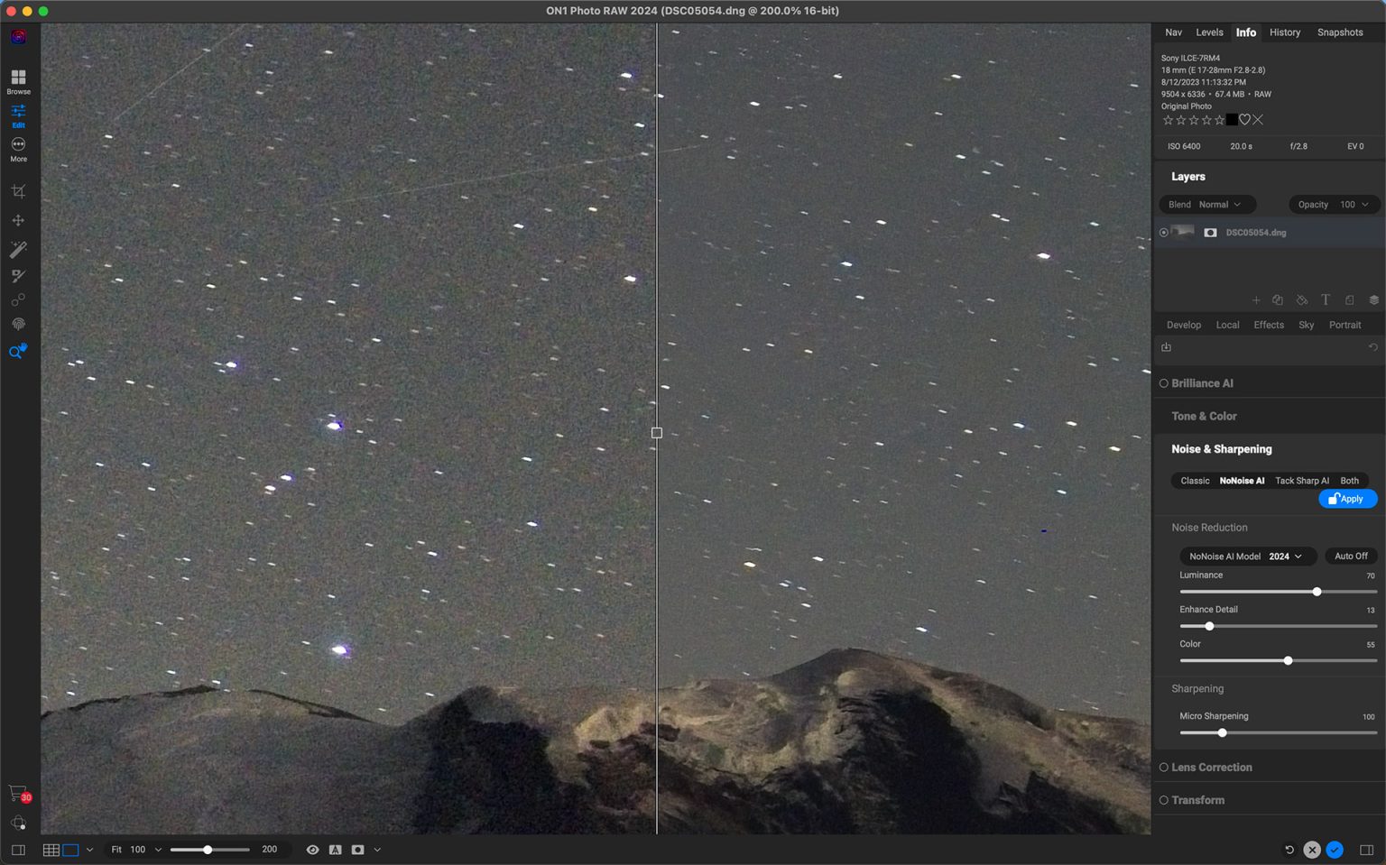 How to Edit Astrophotography for Stellar Night Sky Images
