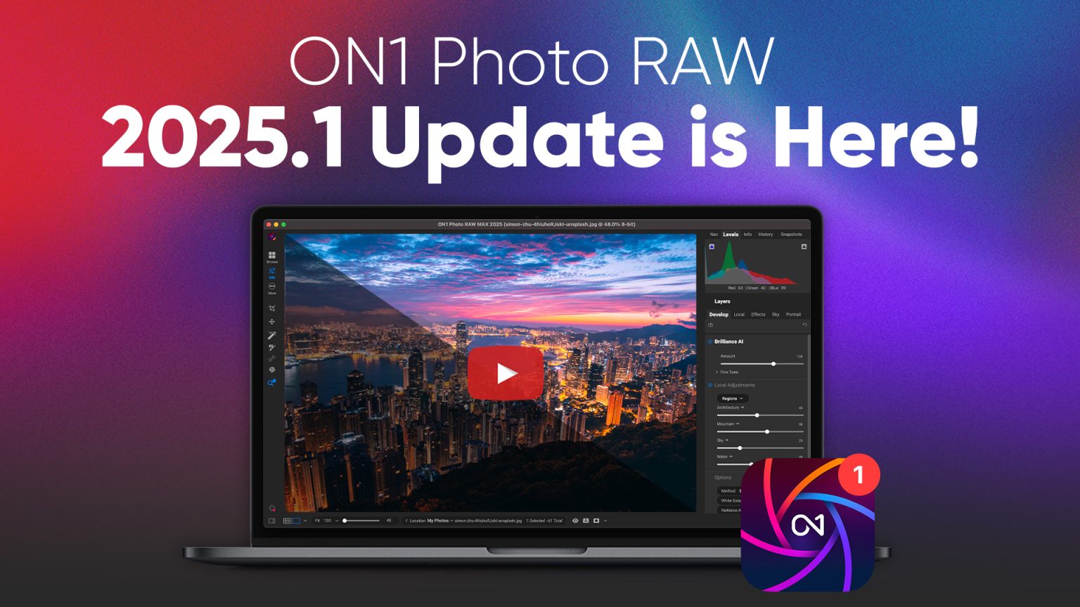 New Update! See What’s New in ON1 Photo RAW 2025.1 - ON1